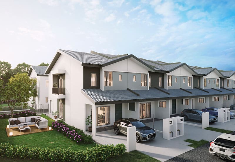 Kota Masai's New Property House For Sale | Meridin East Johor